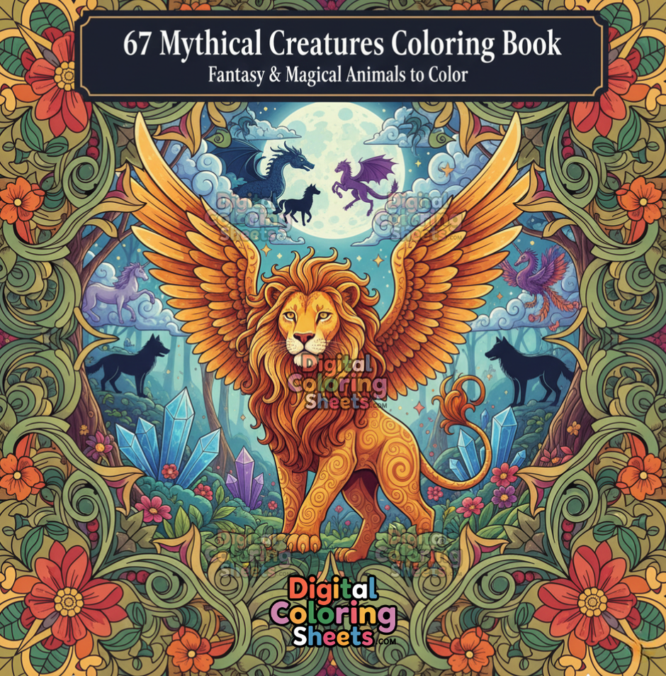 Coloring Books – Digital Coloring Sheets